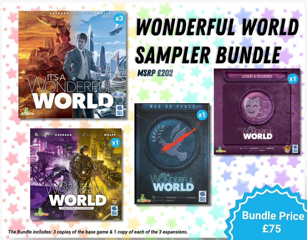 It's a Wonderful World Sampler Bundle | Hachette Boardgames UK